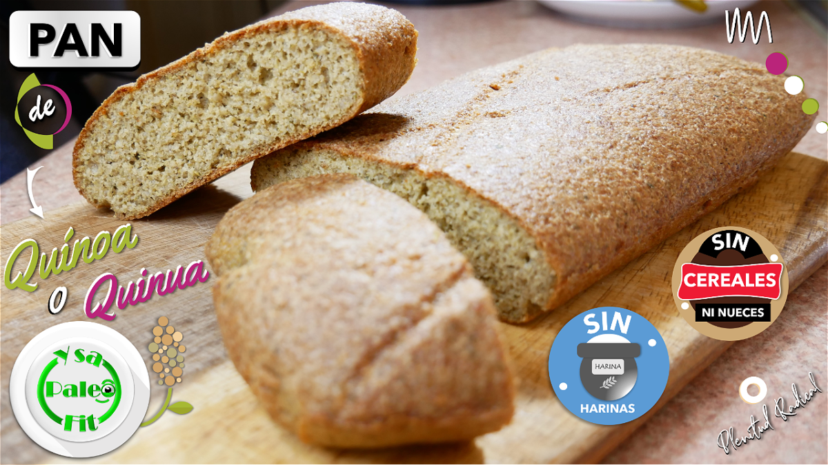 Pan de QUÍNOA o QUINUA | SIN HARINAS, CEREALES NI NUECES. Se debe ...